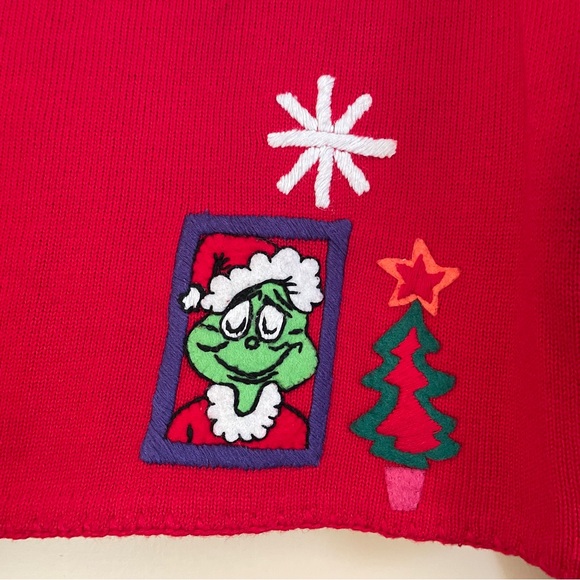 Michael Simon | Sweaters | Vintage Michael Simon Dr Seuss Grinch ...